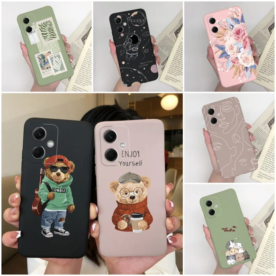 For Xiaomi Redmi Note 12 Pro 5g Case Back Tpu Silicone Cover For Xiaomi ...
