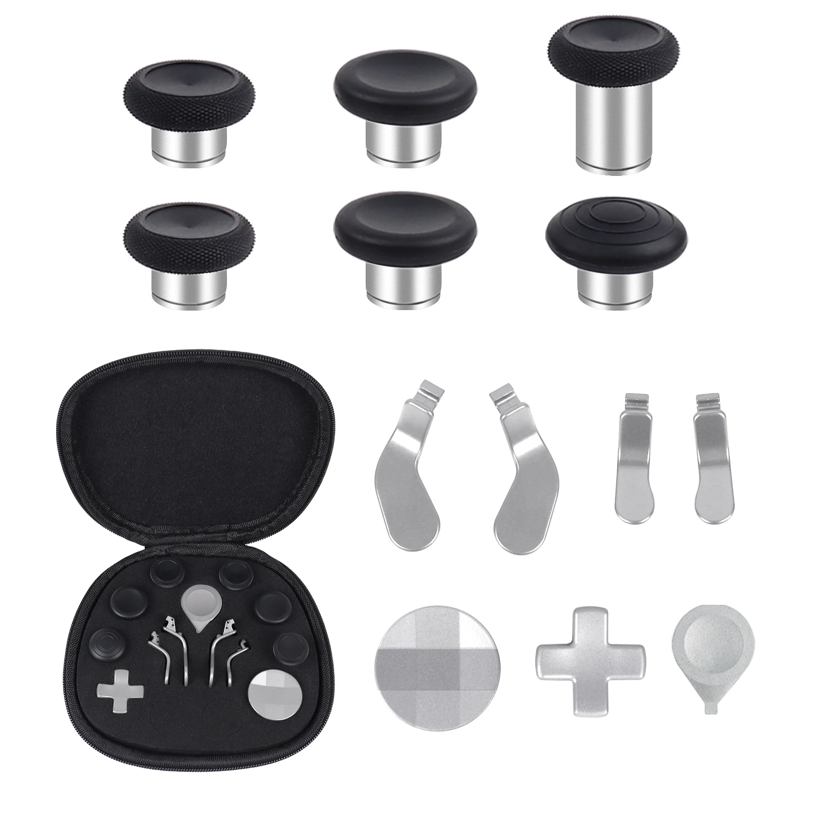 14 in 1 Metal Game Controller Joystick Accessories Repair Kits for Xbox ...