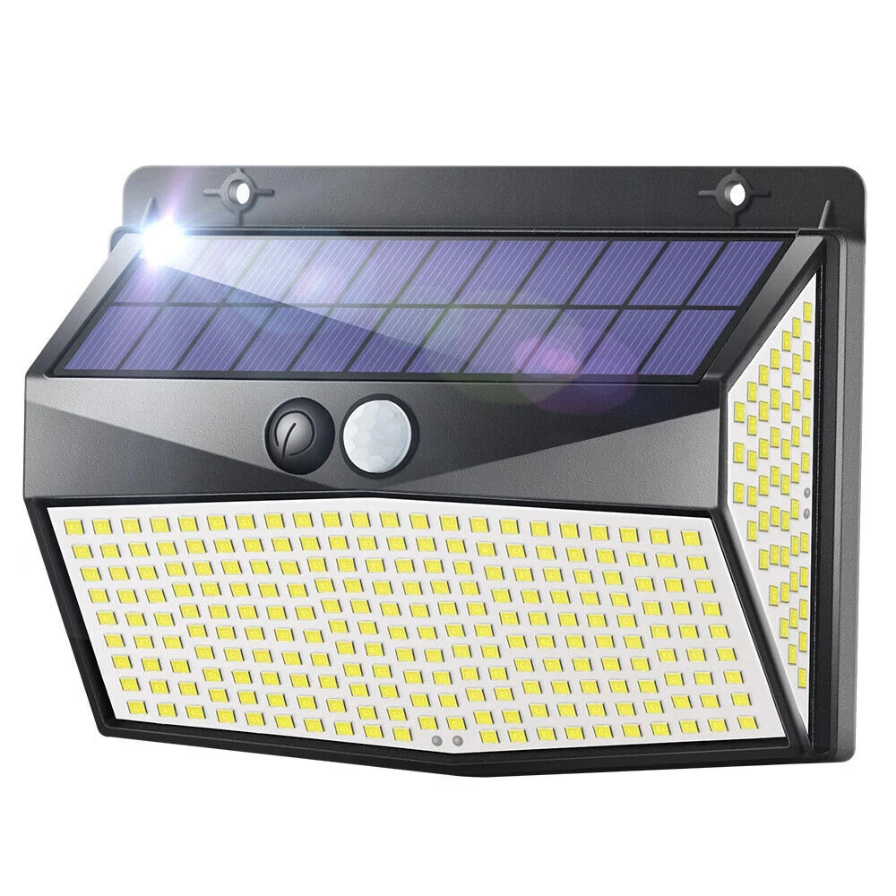 318-Led-Solar-Lights-Outdoor-Waterproof-Lamp-IP65-With-Motion-Sensor ...