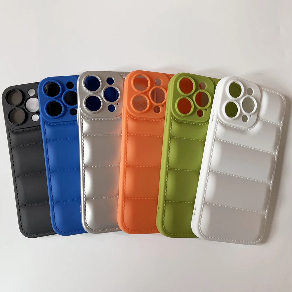 Fashion-Down-Jacket-Phone-Case-For-xr-to-13pro-Shockproof-Cases-xr-to ...