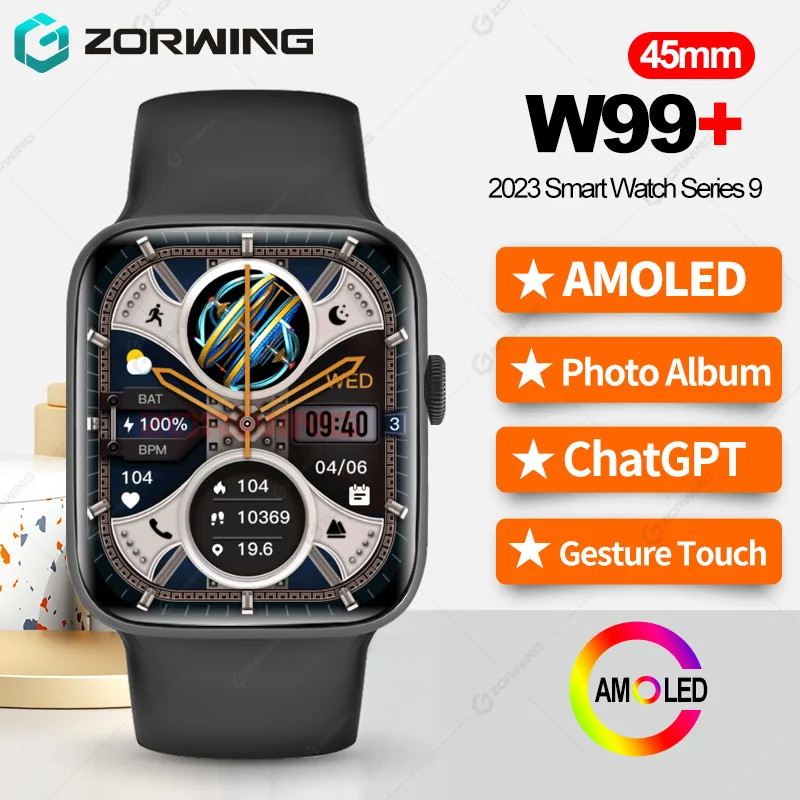 W99-Plus-Smartwatch-AMOLED-para-homens-e-mulheres-b-ssola-chatGPT-s-rie ...