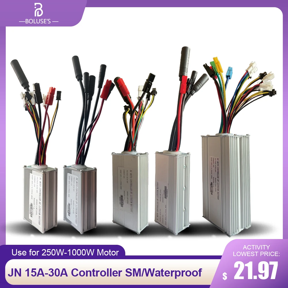 Bicycle Controller 15A-30A 250W350W500W750W1000W Sine Wave SM ...