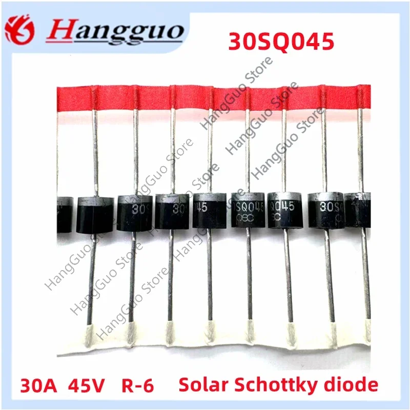 100pcs/Lot 30SQ045 R-6 30A 45V Solar Schottky diode Best quality ...