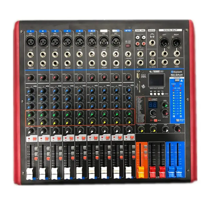 8-12-16-Channel-Mixer-Professional-Reverberation-Stage-Performance ...
