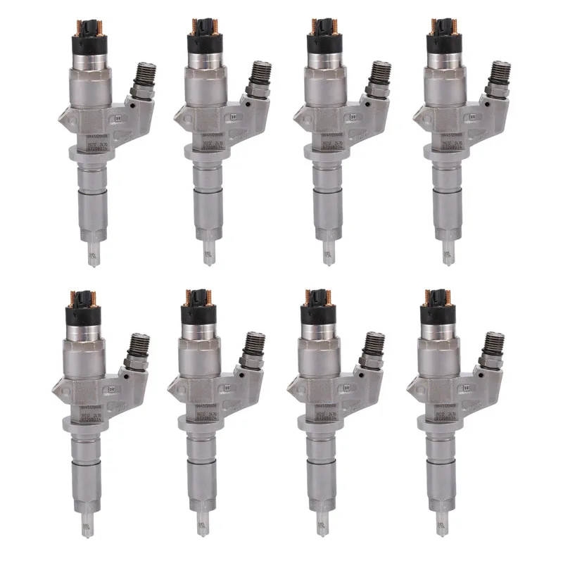 8Pcs-0445120008-Diesel-Fuel-Injectors-Fits-For-Duramax-LB7-6-6L-V8-2001 ...