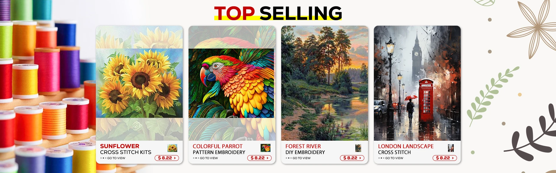 Cross Stitch Factory Store - Amazing products with exclusive discounts ...