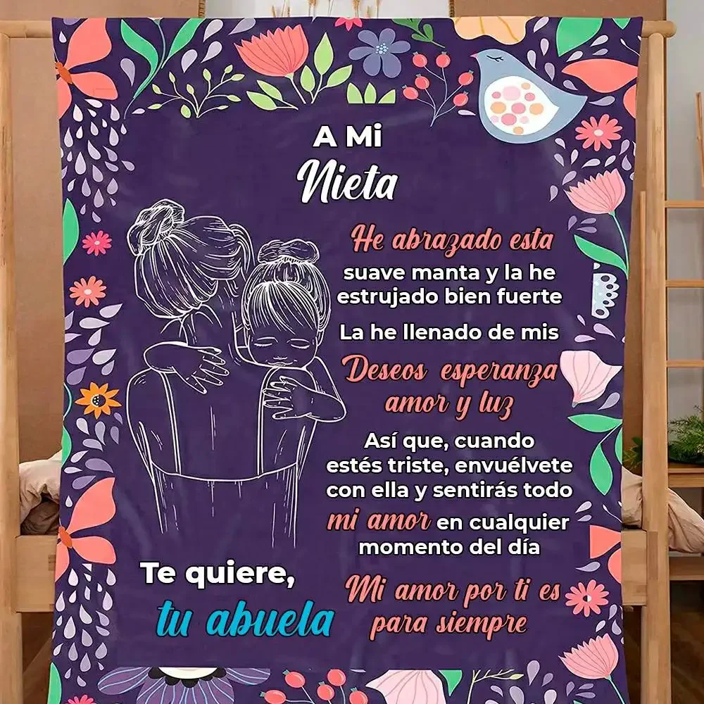 Mi-Nieta-Manta-de-Sherpa-de-lana-Premium-versi-n-espa-ola-manta-de ...