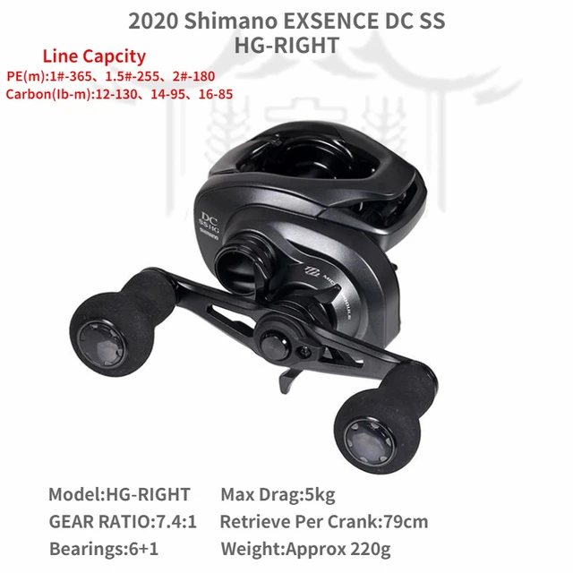 2022 Original NEW SHIMANO EXSENCE DC XG Left Or Right Hand, 49% OFF