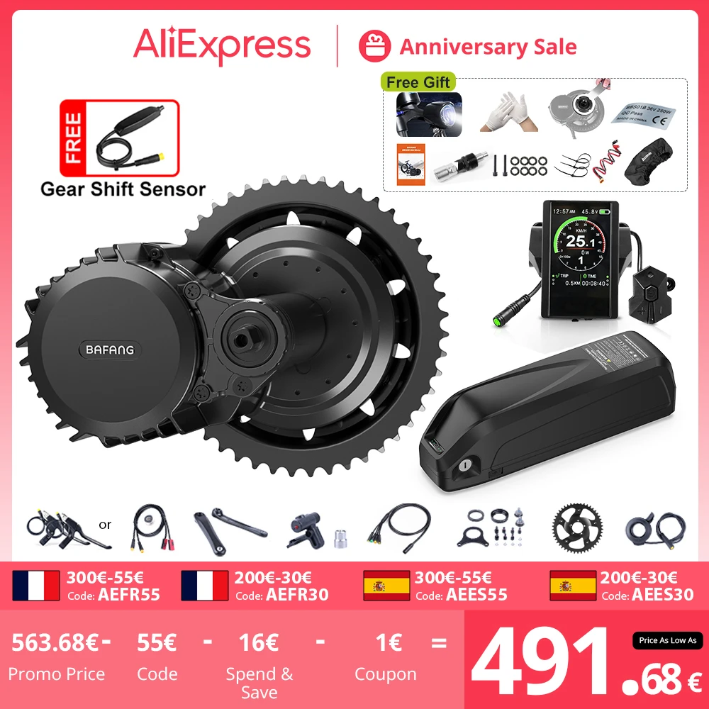 Bafang 1000w Mid Drive Kit Battery | Bafang Bbshd Kit Battery - Bbshd ...