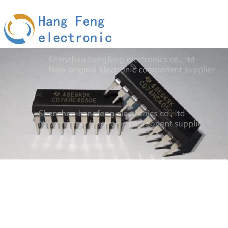 10PCS CD74HC4050E CD74HC4050E CD74HC4050 Mark 74HC4050 DIP16 Logic ...