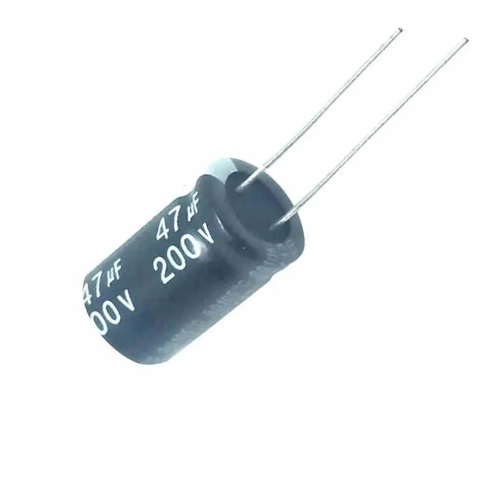 20pcs-47uF-200V-47MFD-200Volt-Aluminum-Electrolytic-Capacitor-10-20mm ...