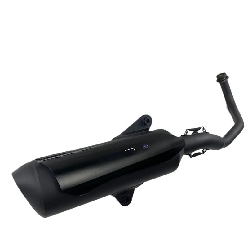 Nss350cc back pressure silent exhaust pipe, EFI model spray black ...