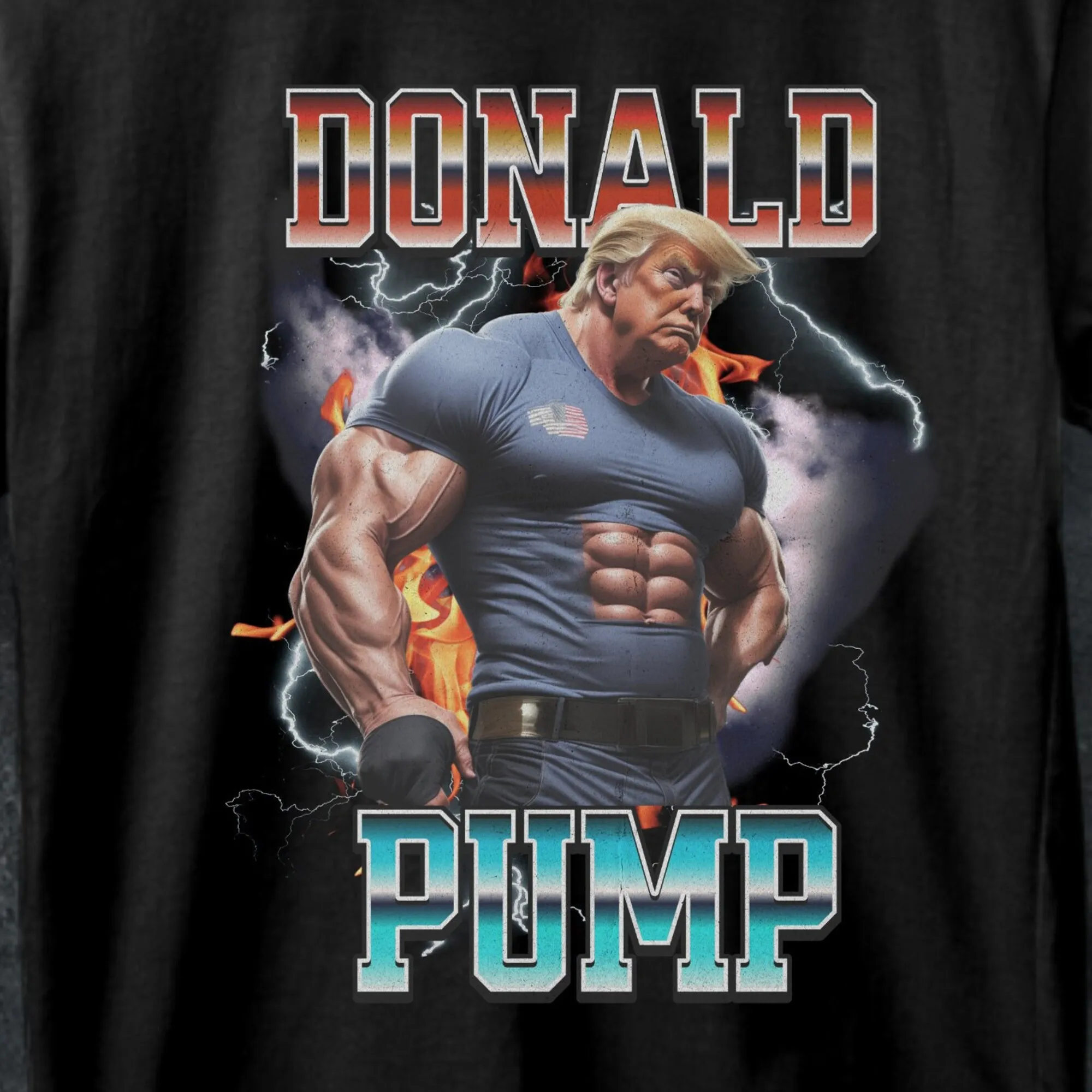 Stylish-Donald-Pump-Trump-Shirt-Funny-Tee-Meme-Election-T-Gym ...
