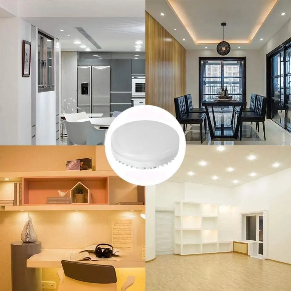 /Pack Led Szekrény Villanykörte Gx53 Fő Könnyű Pc-Vel Történő Csere Down Light Mennyezet ...