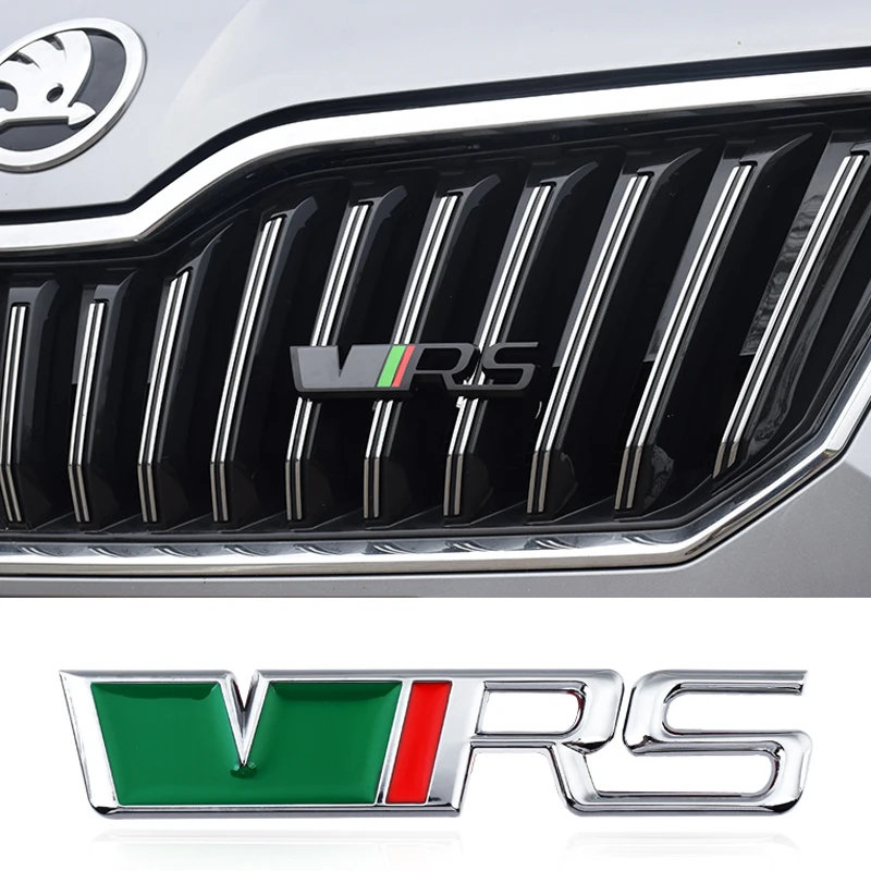 Car Front Grille Trunk Sticker VRS Emblem Badge Decal Accessories For ...