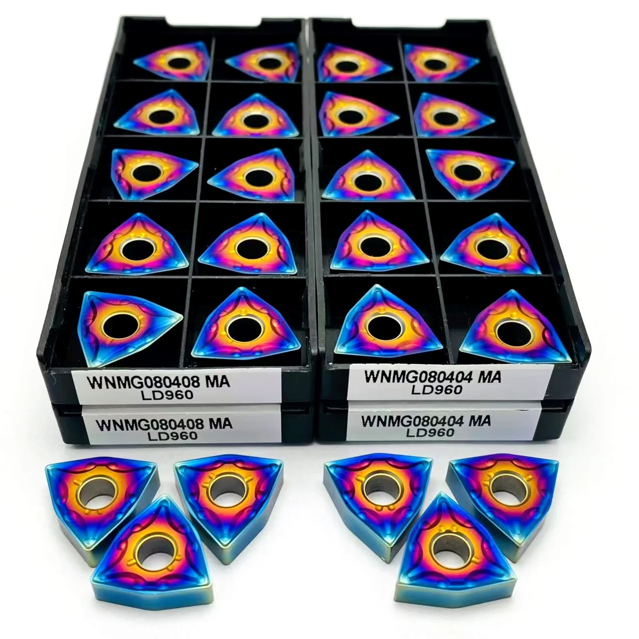 65HRC WNMG 080408 MA WNMG 080404 MA LD960 Nano Blue Hoja giratoria de ...