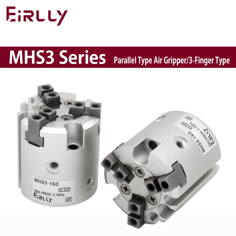 MHS3-16D-20D-25D-32D-40D-50D-63D-80D-100D-125D-Parallel-Style-Air ...