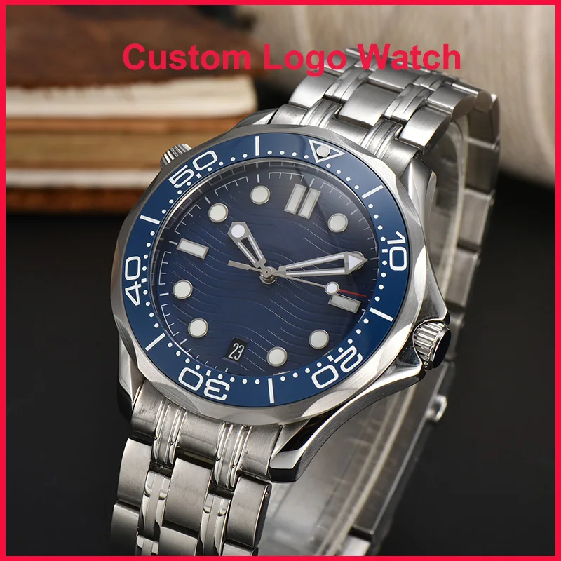 42mm-Men-Sea-Watches-Master-300-Custom-S-Logo-NH35-Automatic-Mechanical ...