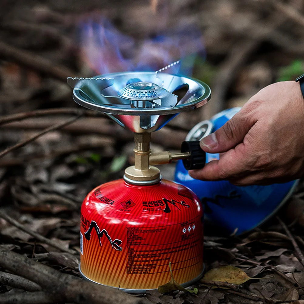 Outdoor Camping Portable Gas Stove Burner Head for Hiking Backpacking ...