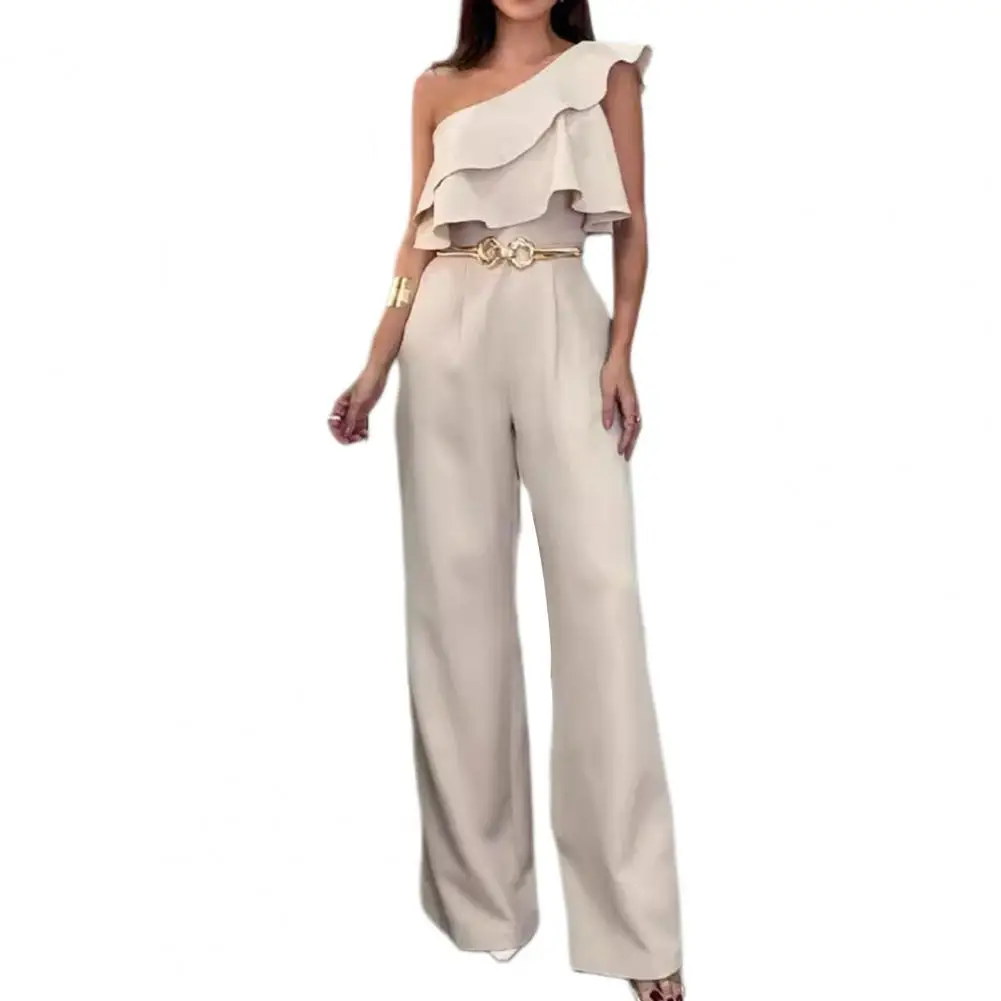 Women-Formal-Jumpsuit-Women-Jumpsuit-Elegant-One-Shoulder-Ruffle ...