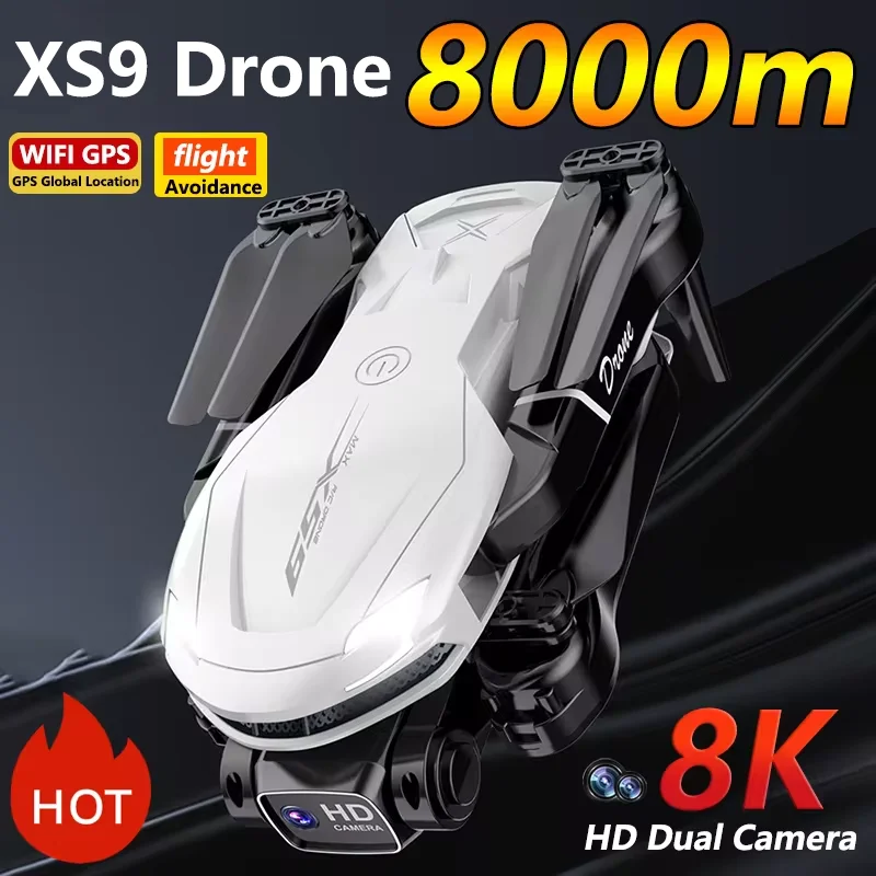 Drone-Xs9-avec-cam-ra-HD-professionnelle-8K-5G-GPS-Wifi-quadricopt-re ...