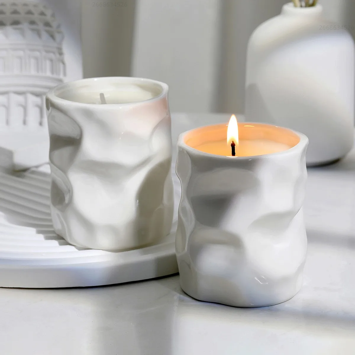 Irregular-Shaped-Pen-Holder-Silicone-Mold-DlY-Cement-And-Concrete ...