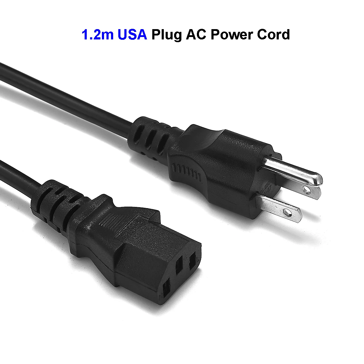 Power-Supply-Extension-Cord-3-Prong-1-2m-IEC-320-C13-EU-Power-Cable-USA ...