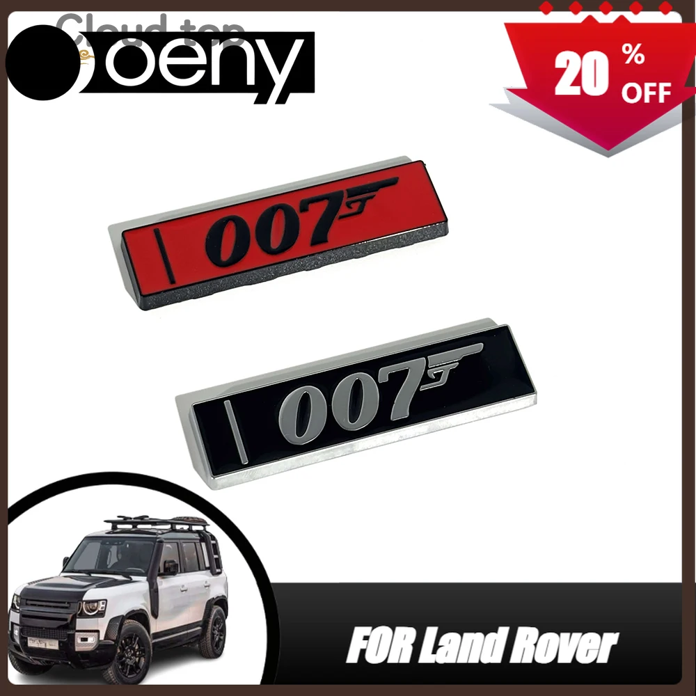 Fit For 007 Rear Trunk Emblem Decal 007 Grill Emblem Stickers Defender ...