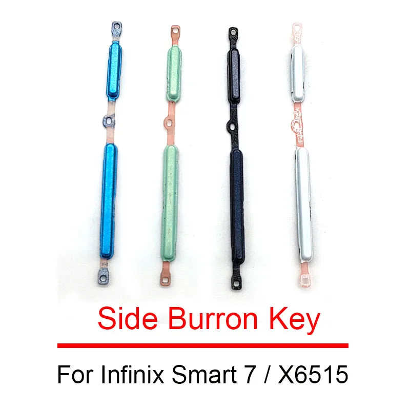 10PCS-For-Infinix-Smart-7-X6515-7-HD-X6516-Side-Power-Key-Switch-Volume ...