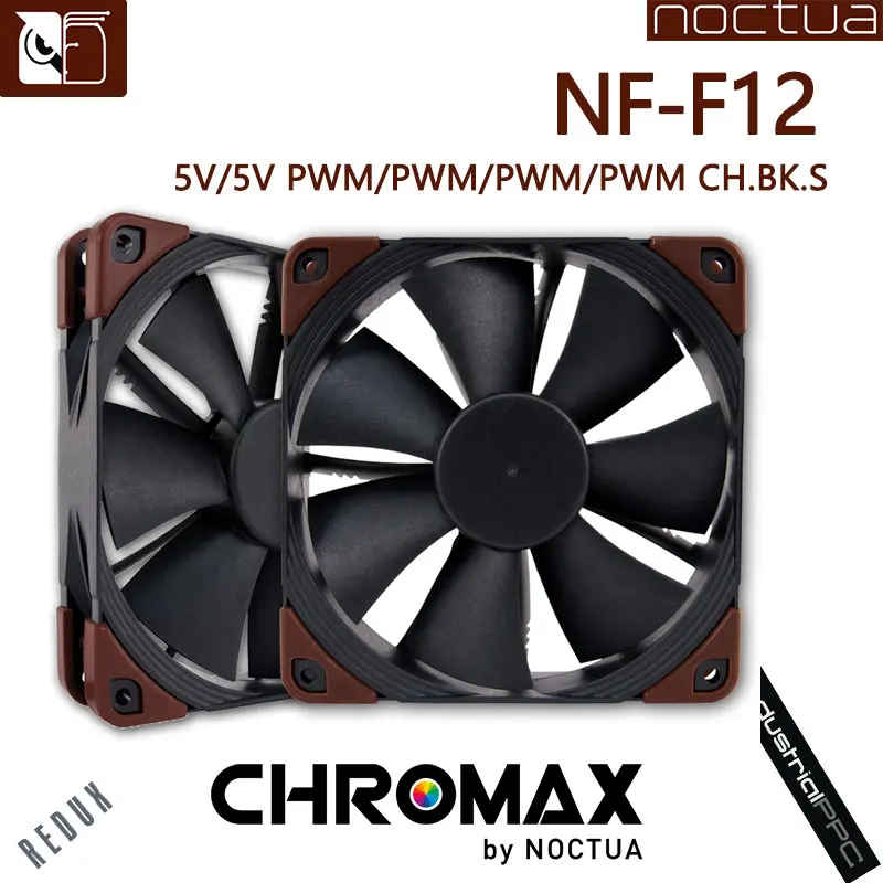 Noctua-NF-F12-industrialPPC-Computer-Case-Fan-Silent-120mm-PWM-12V-24V ...