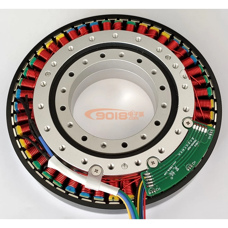 Haoji-14810-large-hollow-shaft-700W-ultra-low-speed-disc-brushless-DC ...