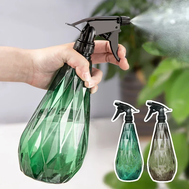 500/1000ml Sprayer Bottle Plant Flower Watering Cans Manual Mist Water ...