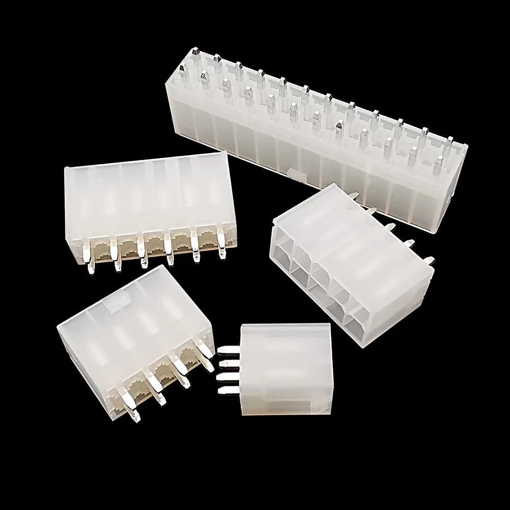 Double Row Pitch 4.2mm Female Socket 5557 Connector Straight 2x1~12pin ...