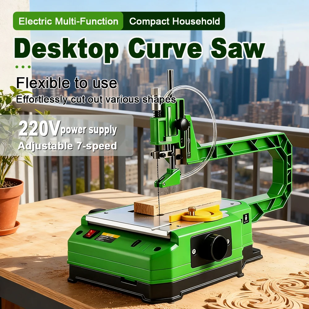 Electric Desktop Curve Saw Multifunctional Jig Saw Household Dust-free ...