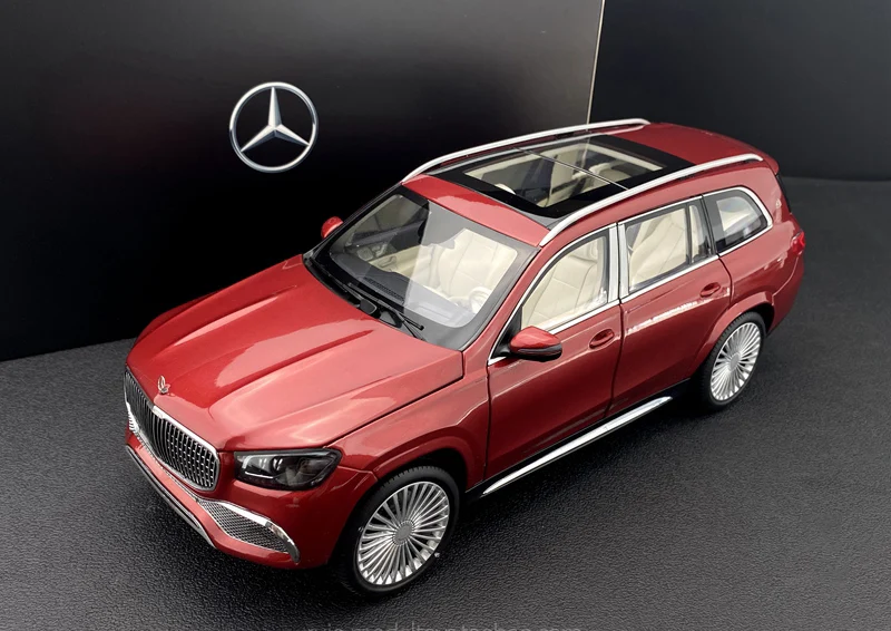 1:18 독일 마이바흐 GLS 600 4matic x167 2021 합금 자동차 모델 장난감
