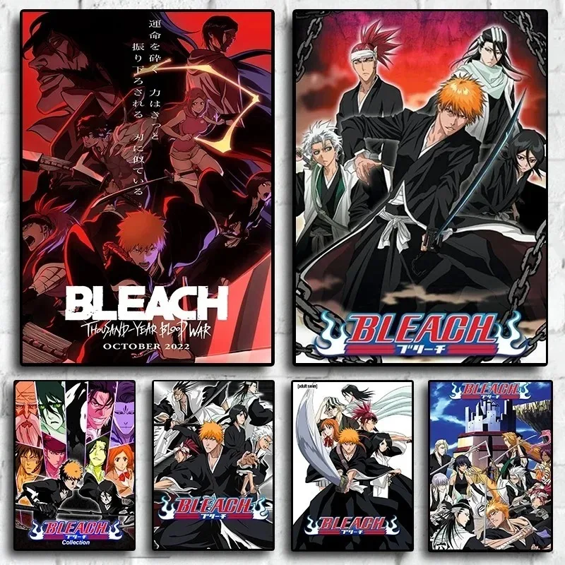 Bleach-Japan-New-Cartoon-Anime-Characters-Comic-Art-Home-Wall-Decor ...