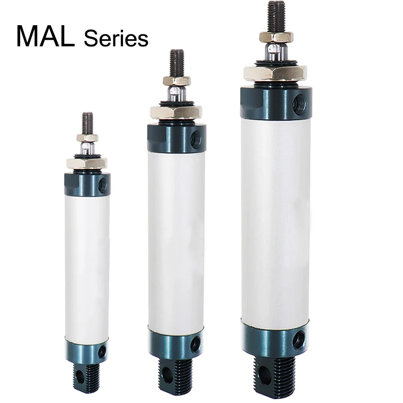 Air-Pneumatic-Cylinders-Double-Compressed-Air-Cylinder-MAL-Mini-Bore-16 ...