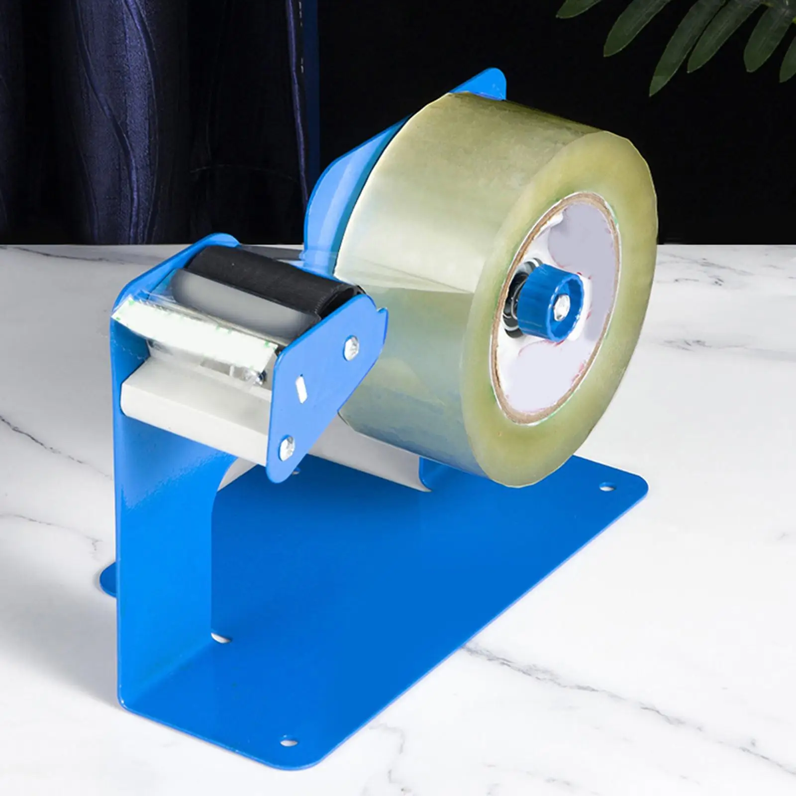 Large Desktop Tape Dispenser Easy to Operate Blue Efficient for ...