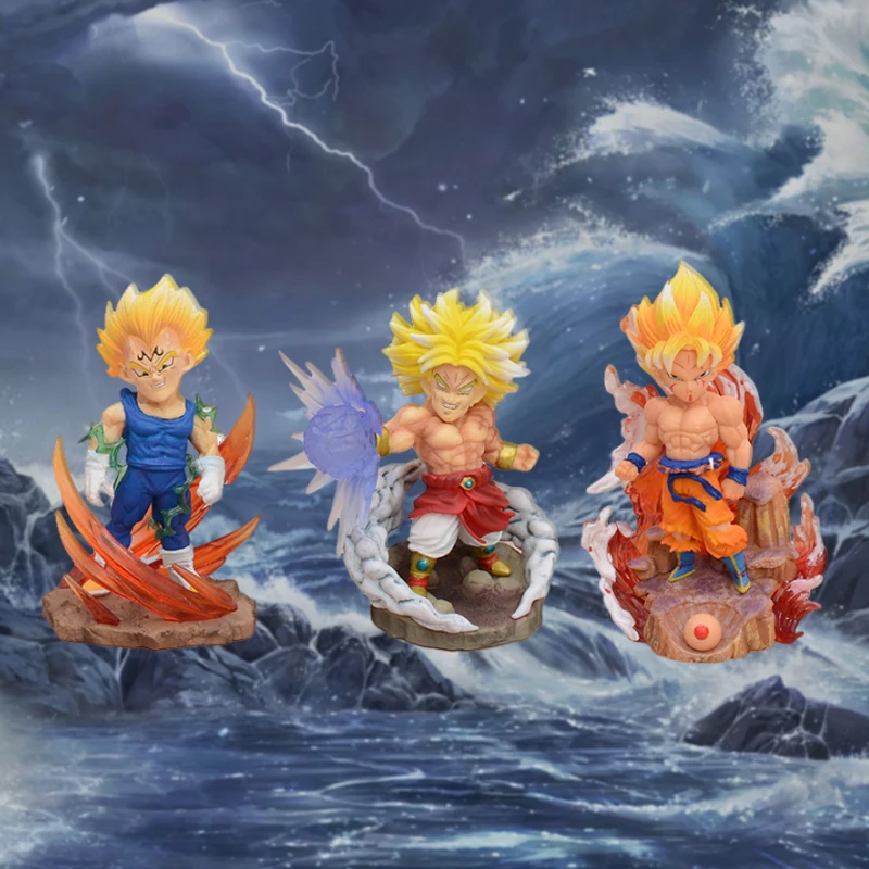 Figuras-de-acci-n-de-Dragon-Ball-Z-Vegeta-Broli-Son-Goku-colecci-n-de ...