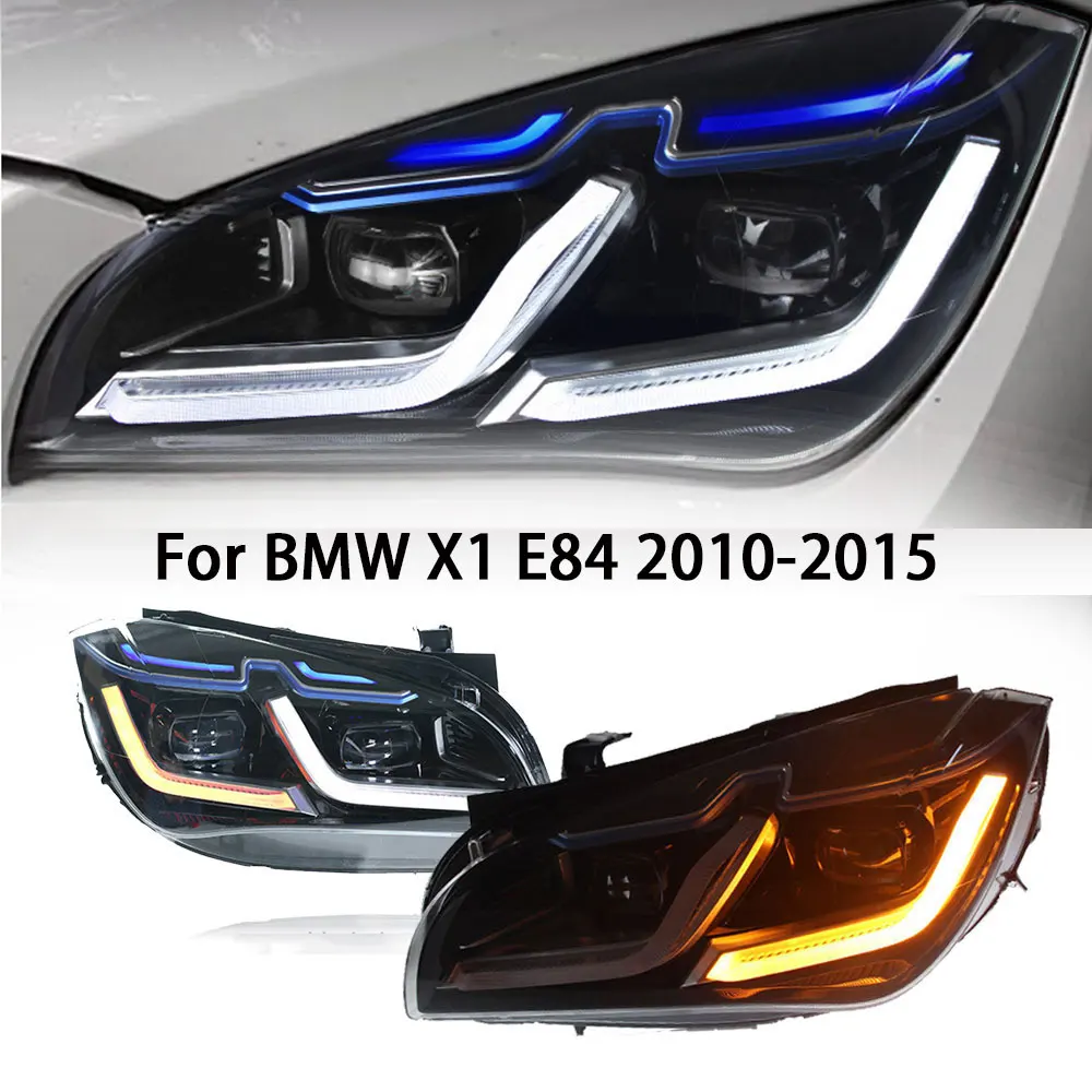 Car-Front-Lights-For-BMW-X1-E84-LED-Headlights-2010-2015-DRL-Turn ...