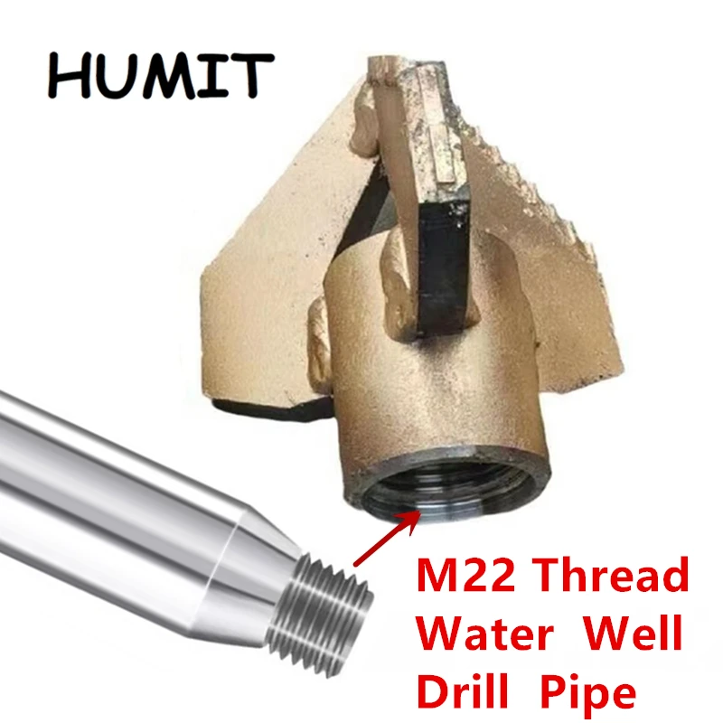 M22-Joints-Three-Wings-Alloy-Drill-Bits-Digging-Artesian-Water-Well ...