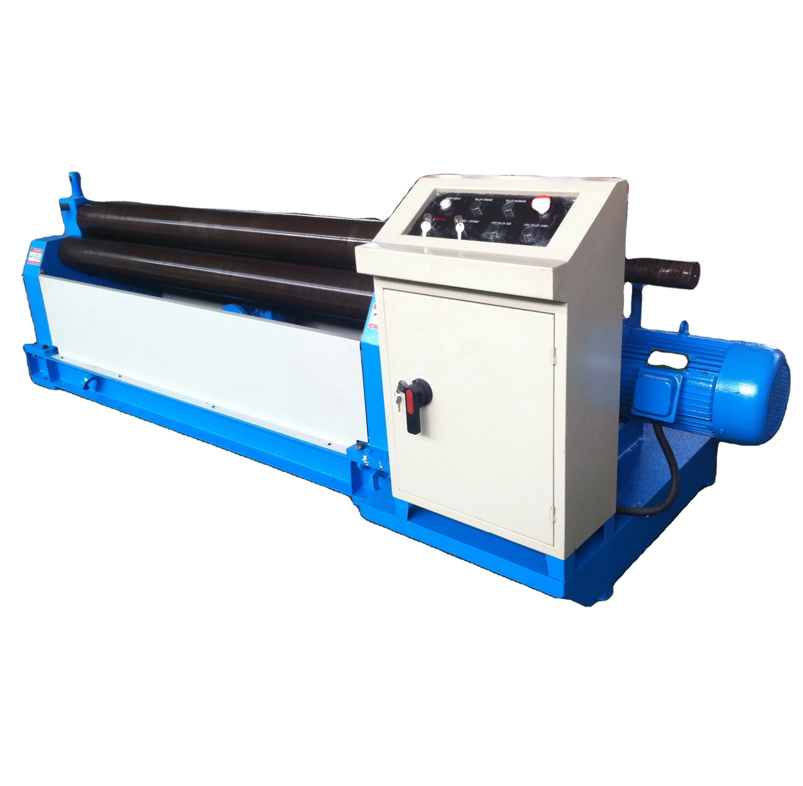 W11-4X1500 3-roller Symmetrical Steel Plate Rolling Machine for Metal ...