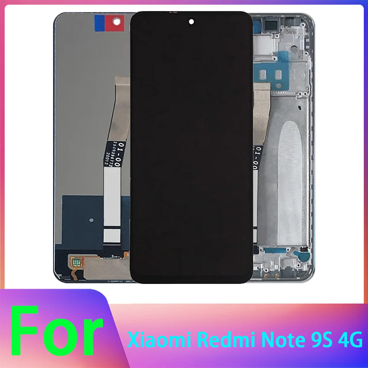Pantalla-t-ctil-TFT-para-Xiaomi-Redmi-Note-9-Pro-montaje-con-Marco-4G ...