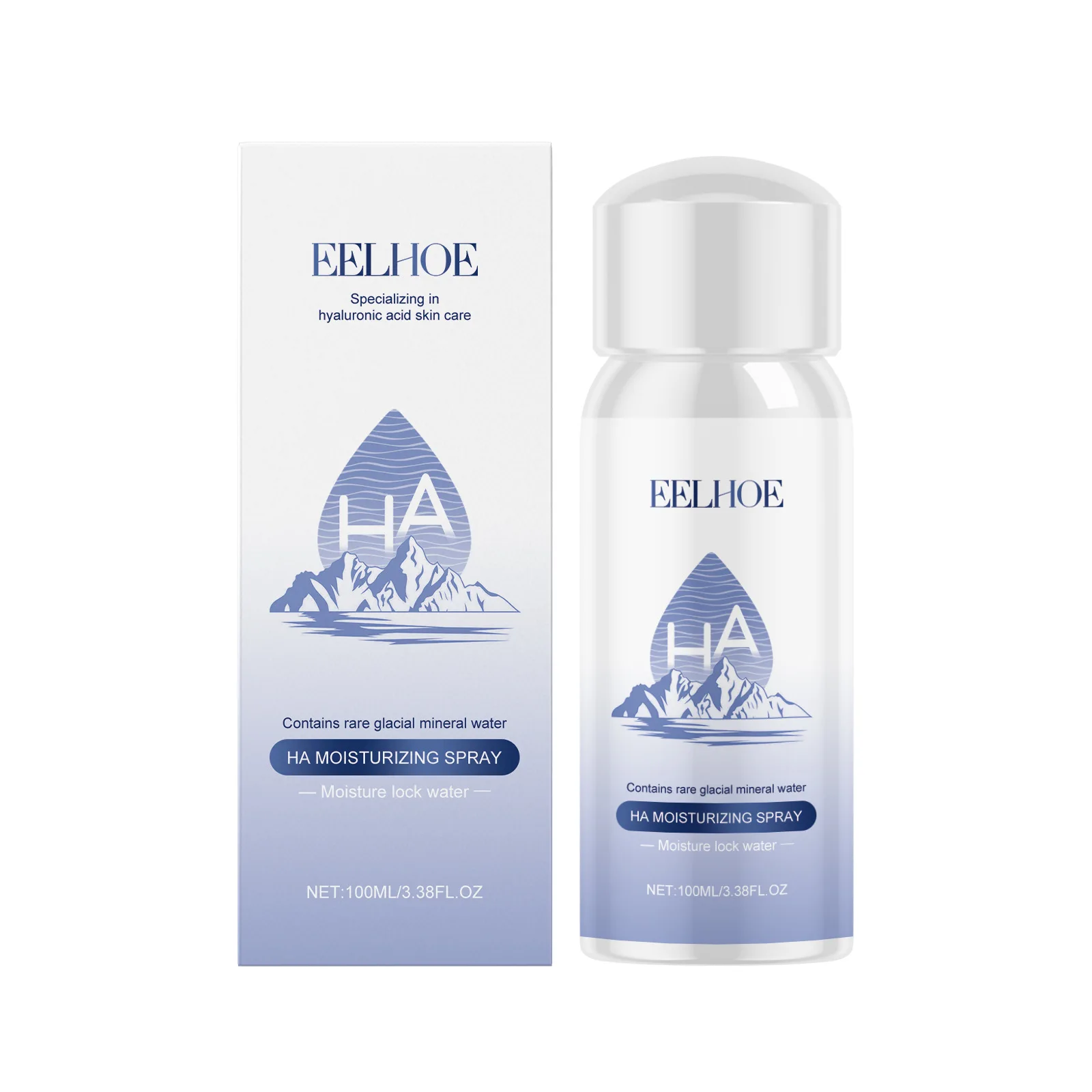 Spray hidratante con ácido hialurónico, aloe vera, reparador facial ...