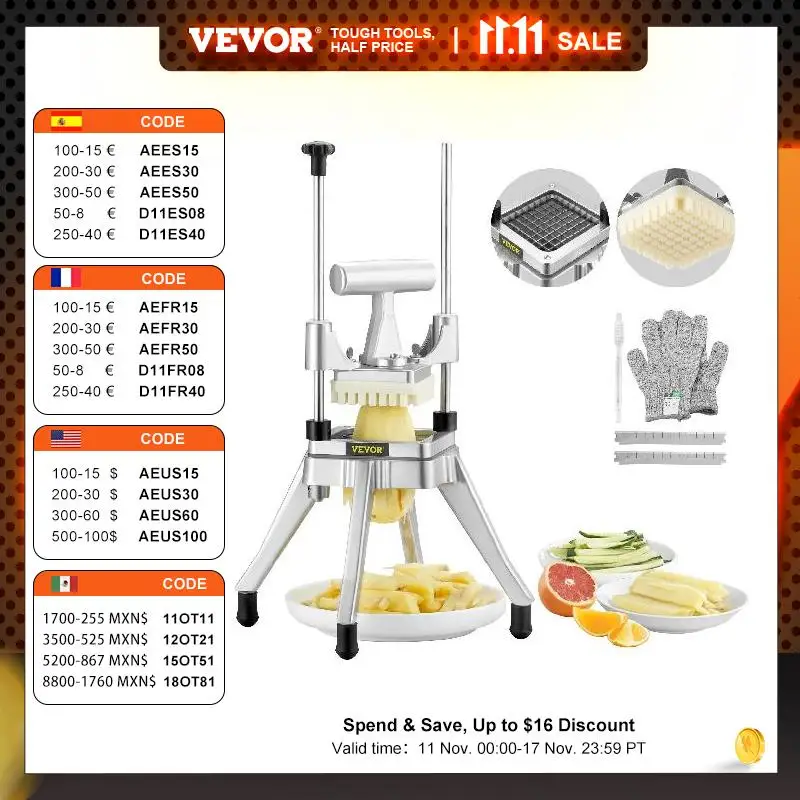 VEVOR-3-8-1-4-Inch-Manual-Fruit-Vegetable-Dicer-Cutter-Commercial-Food ...