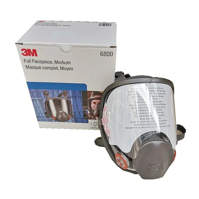 6800 Full Face Respirаtor Reusable Gas Cover Organic Vapor Mask for ...
