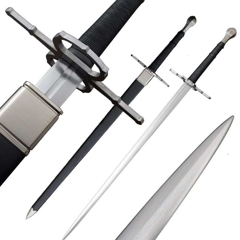 Battle-Ready-Medieval-Swords-Full-Tang-Blade-Hand-Forged-Spring-Steel ...