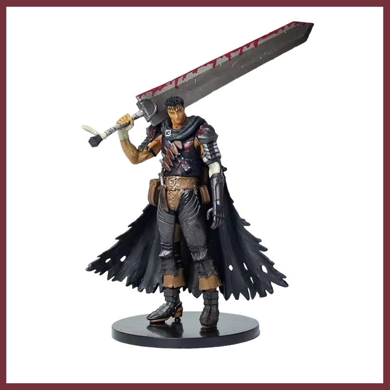 21cm berserk guts figura guts figuras shouldered espada gigante pvc ...