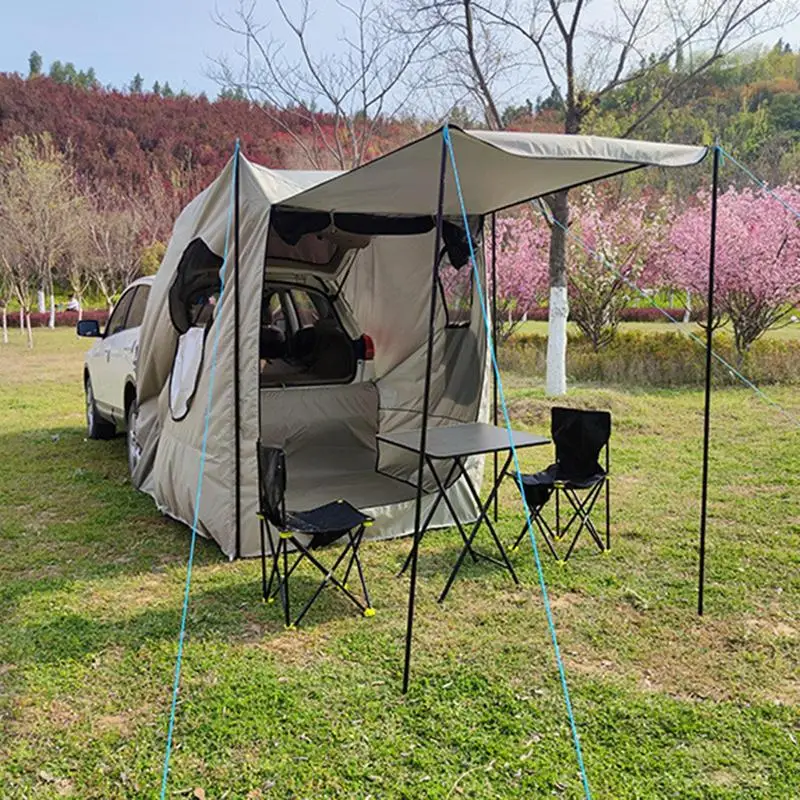 Car-Trunk-Tent-For-Camping-Suv-Tail-Tent-Waterproof-Auto-MPV-Pickup ...