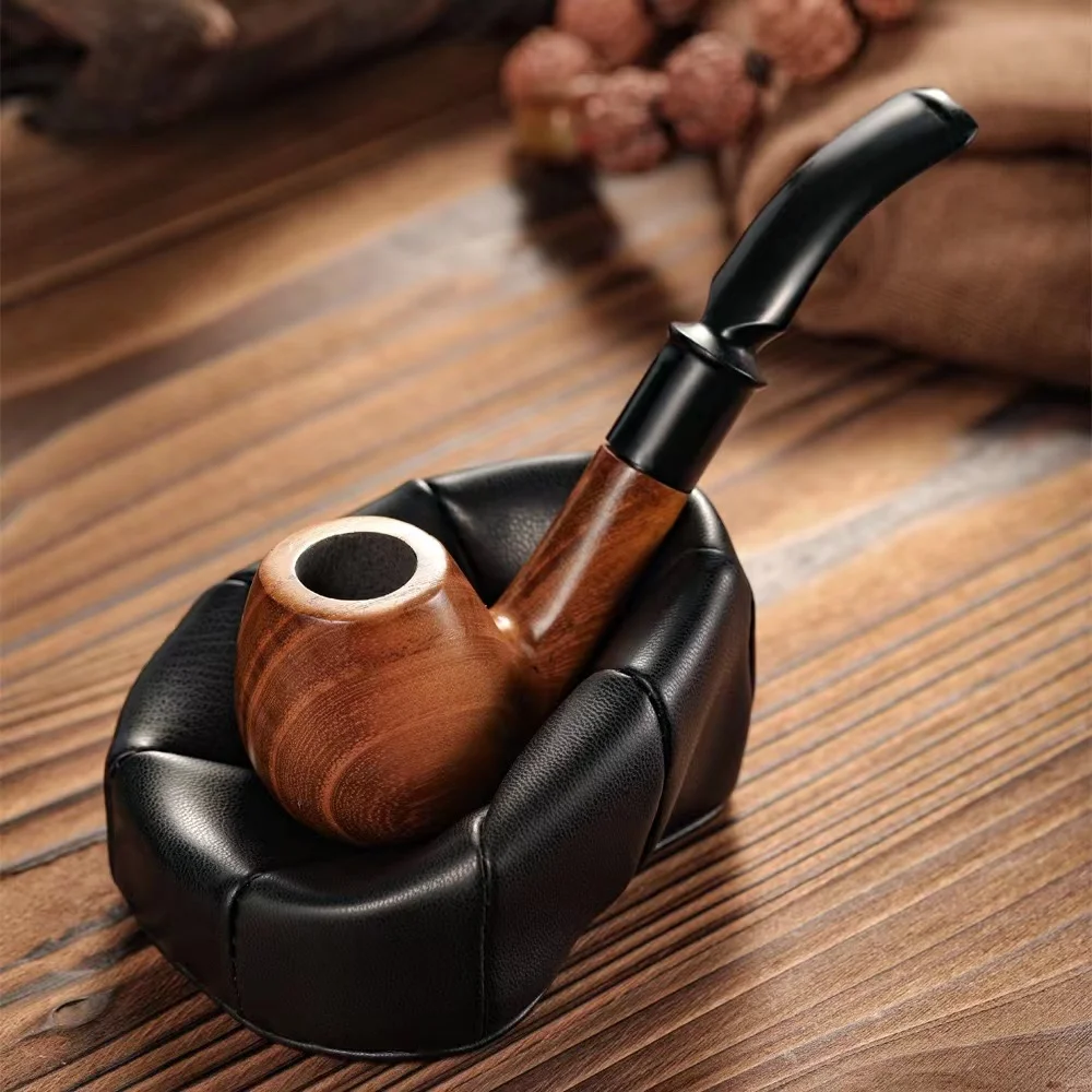Creative leather sofa pipe holder single bucket holder holder Nordic ...